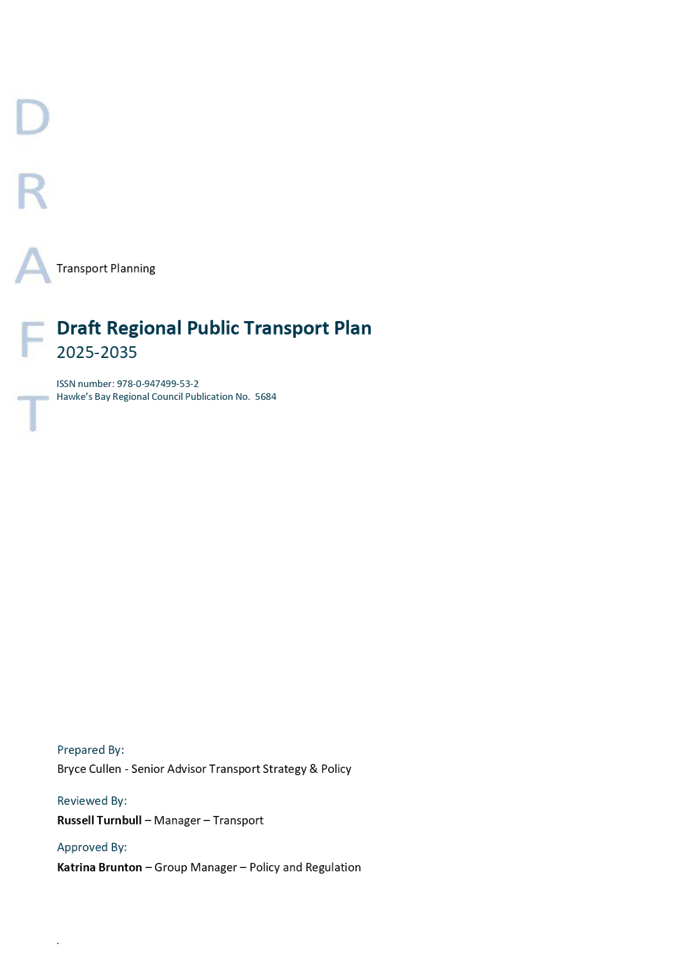 Attachments of Hawke's Bay Regional Council meeting - Wednesday, 26 March 2025